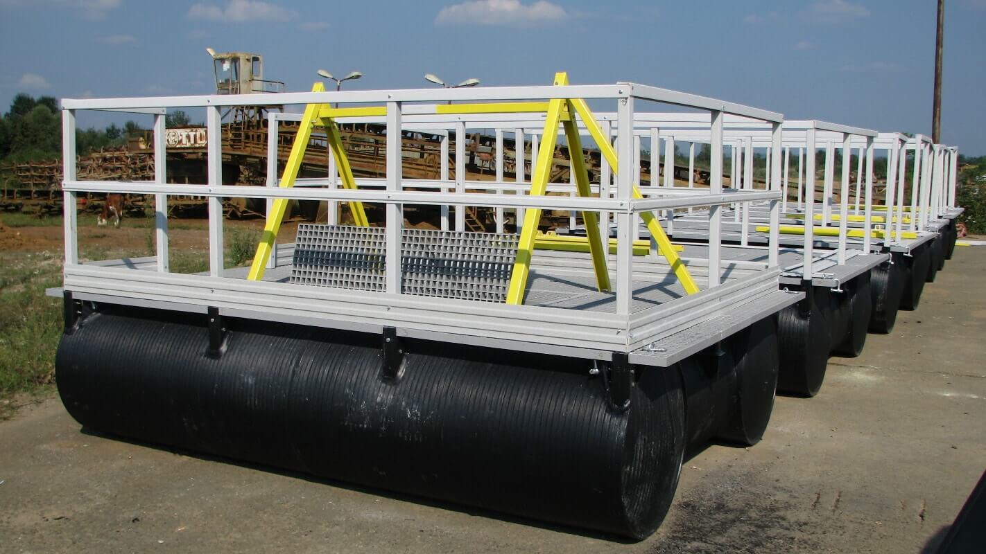 FLOATING BUILDINGS, PONTOONS - PLANTEH | “Leader in the control of ...